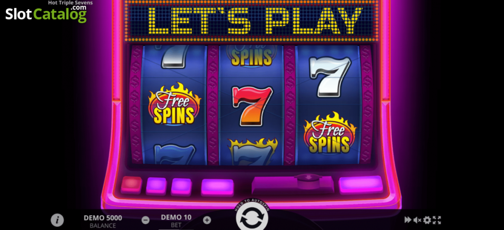 Hot Triple Sevens Game Review 2024 🏆 - RTP, Bonuses + Demo