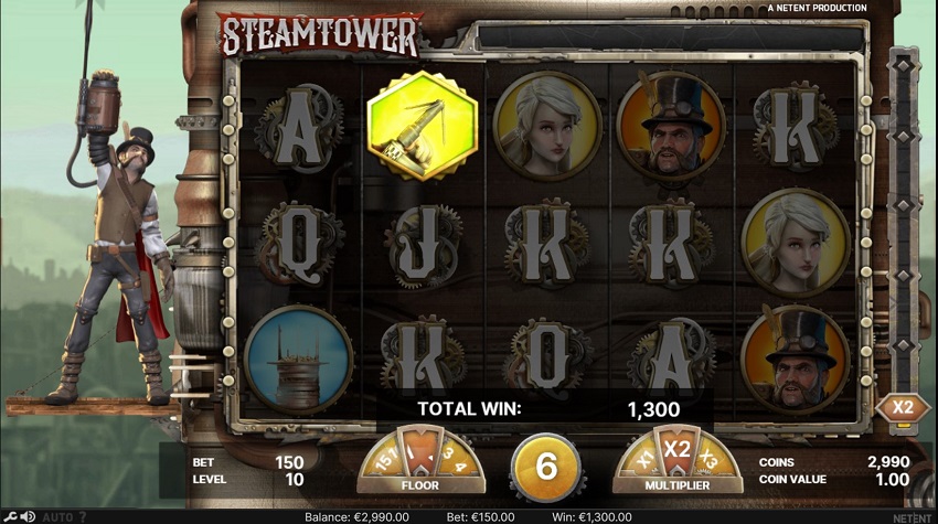 Steam Tower Game Review 2024 🏆 - RTP, Bonuses + Demo