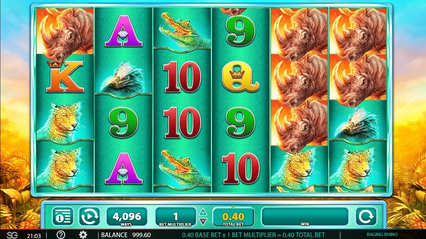 Raging Rhino Game Review 2025 🏆 - RTP, Bonuses + Demo