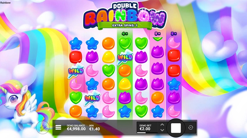 Double Rainbow Game Review 2024 🏆 - RTP, Bonuses + Demo