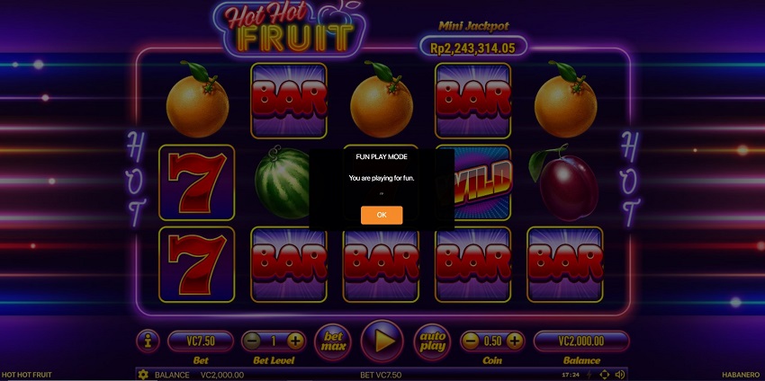 Hot Hot Fruit Game Review 2024 🏆 - RTP, Bonuses + Demo