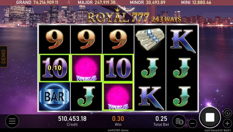 Royal 777 Slot Review 2026 🏆 Bonuses + Demo