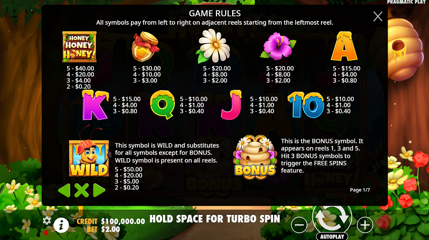 Honey Honey Honey Game Review 2024 🏆 RTP, Bonuses + Demo